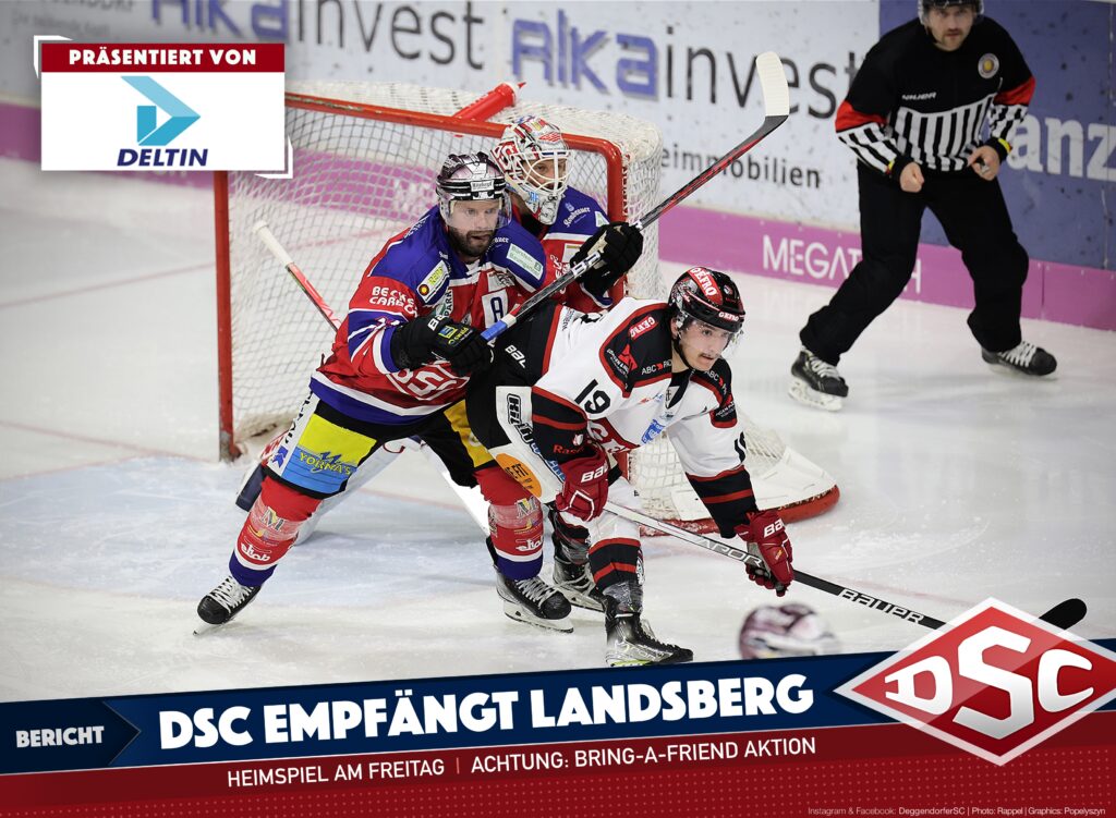 Deggendorfer SC empfängt die Landsberg Riverkings – Deggendorfer SC