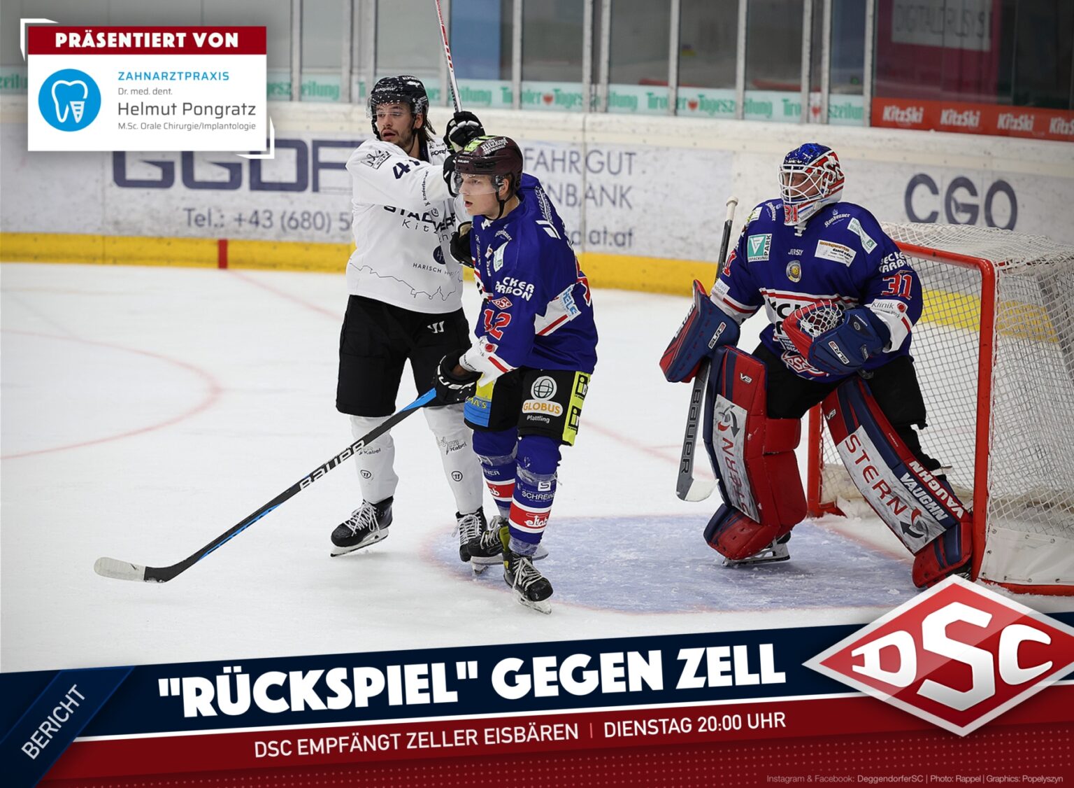 Testspiel-Marathon geht in die nächste Runde: Zeller Eisbären zu Gast ...