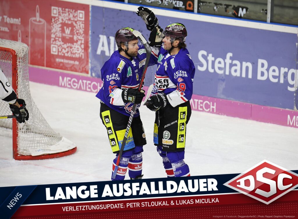 Hiobsbotschaften bestätigen sich: Petr Stloukal und Lukas Miculka ... Hiobsbotschaften bestätigen sich: Petr Stloukal und Lukas Miculka ...